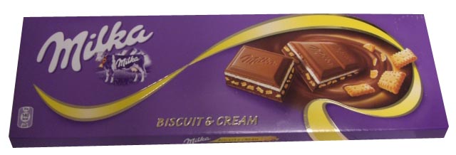 Milka Biscuit & Cream Chocolate