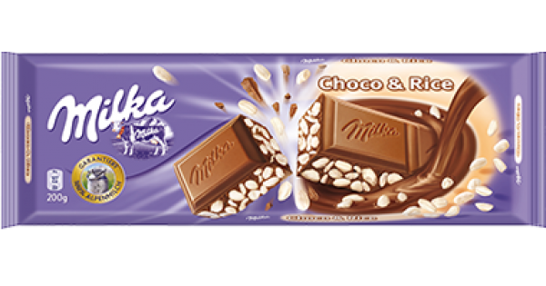Milka Choco & Rice