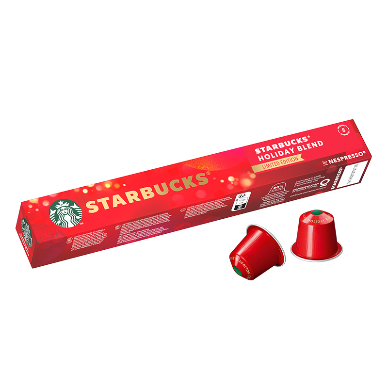 STARBUCKS Holiday Blend by Nespresso - STARBUCKS Holiday Blend by Nespresso