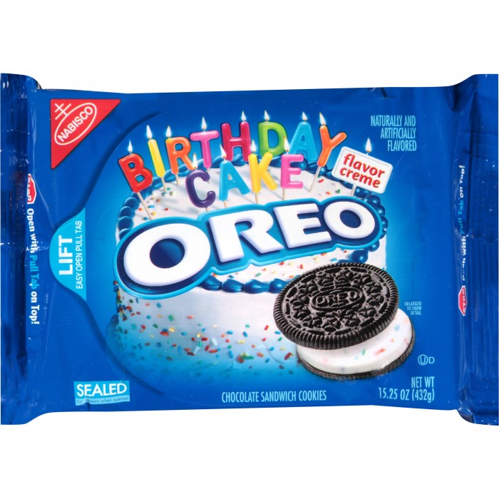 Nabisco OREO Birthday Cake 432g
