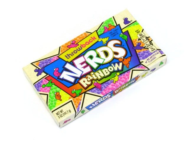 Nerds Throwback Rainbow Box